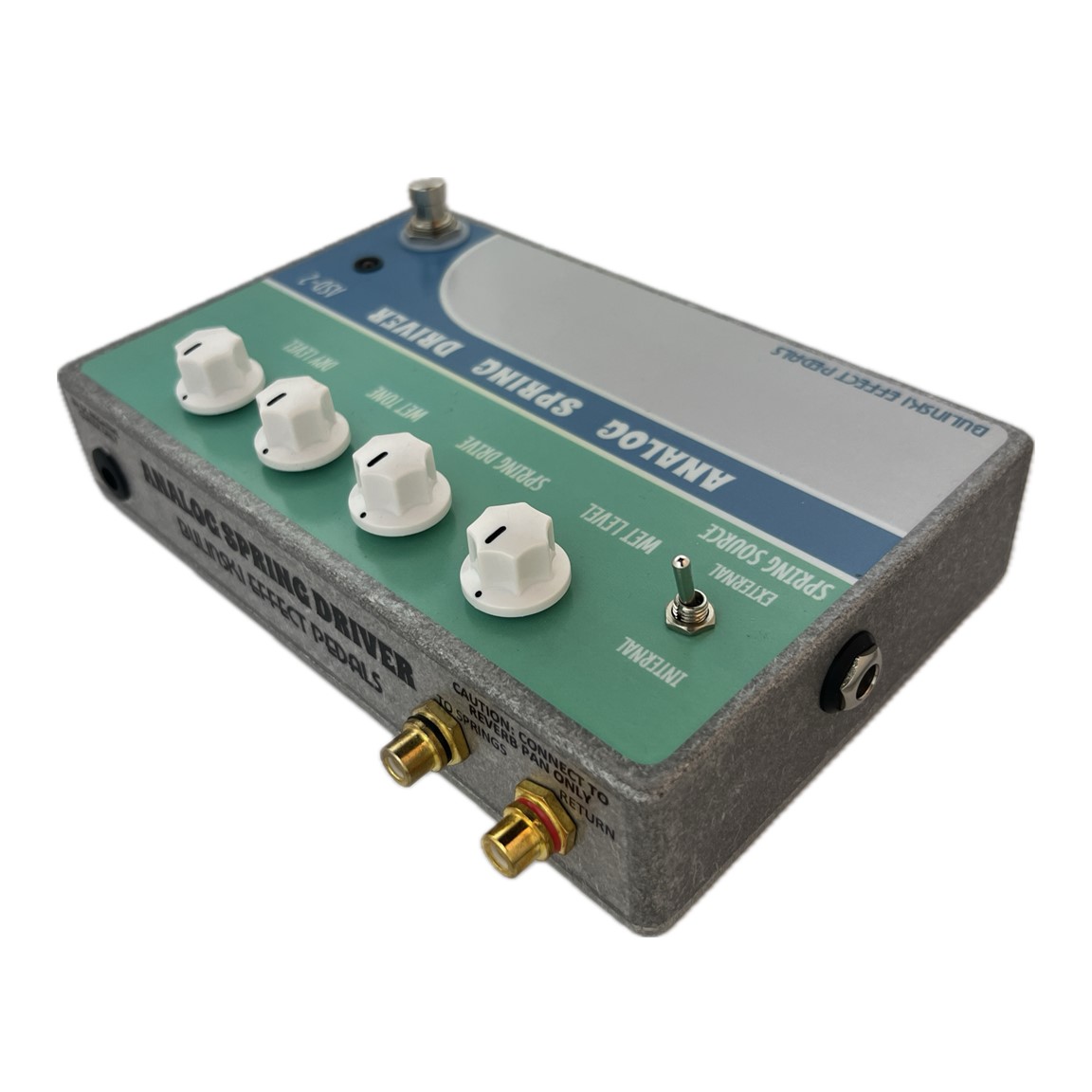 ASD-2 Analog Spring Driver Reverb - Bulinski Effect Pedals